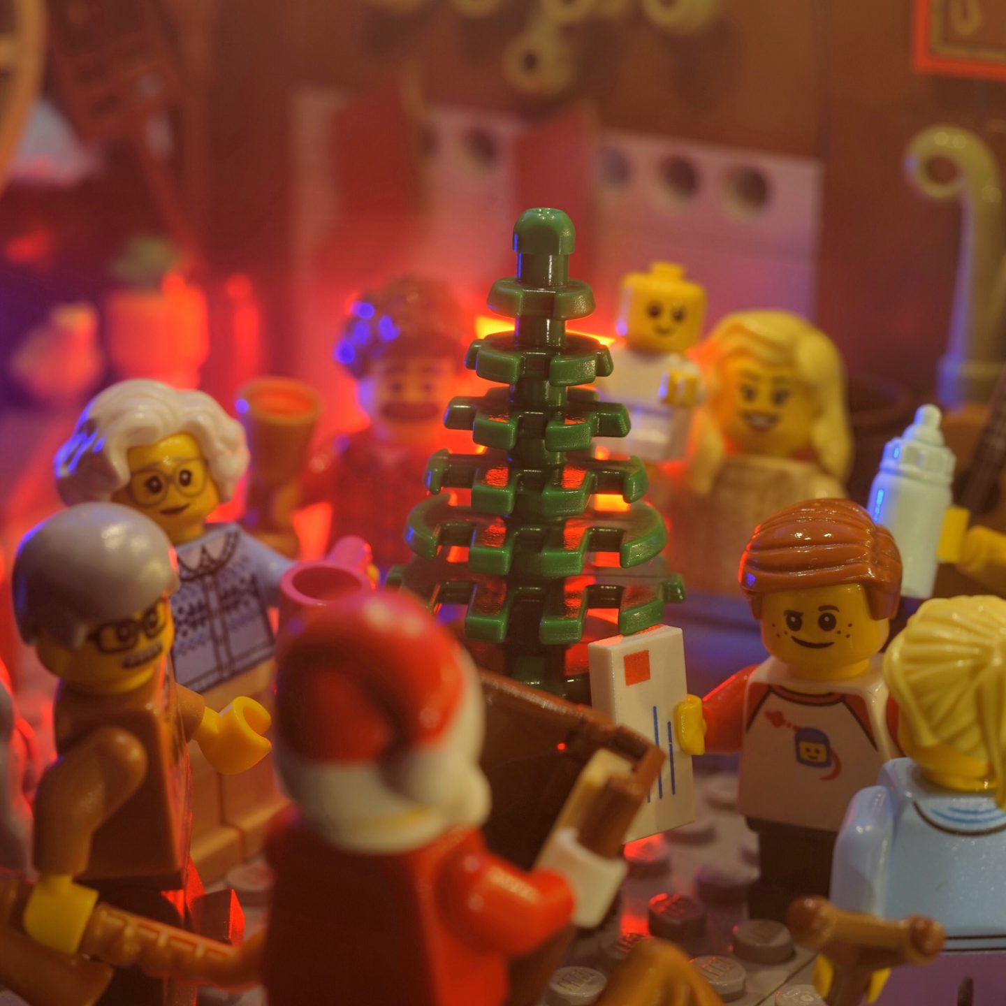 Happy Holidays! Joyful LEGO Christmas Card Scenes