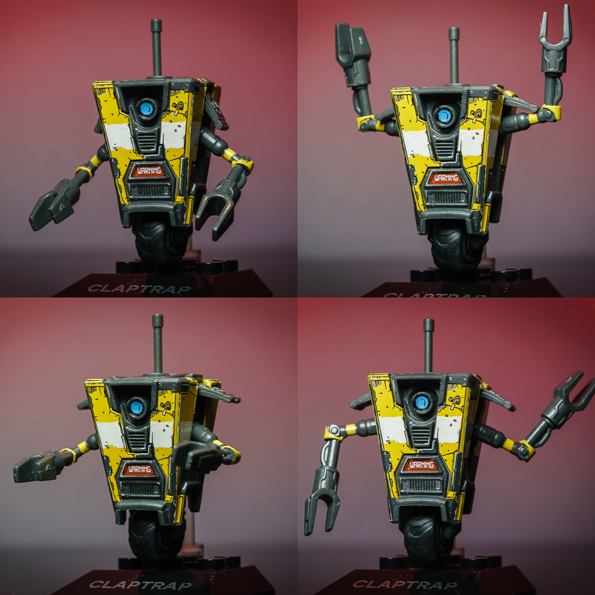 Toy Photo Review: Borderlands 3 Claptrap Micro Figure by Mega Construx