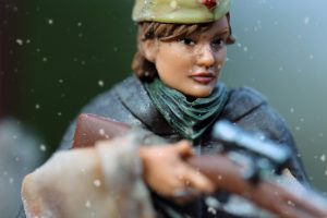 Lady Death: A WWII Russian Sniper's Story in 1:18 Scale