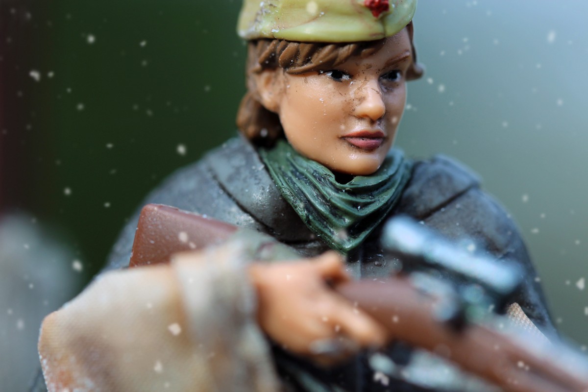 Lady Death: A WWII Russian Sniper's Story in 1:18 Scale