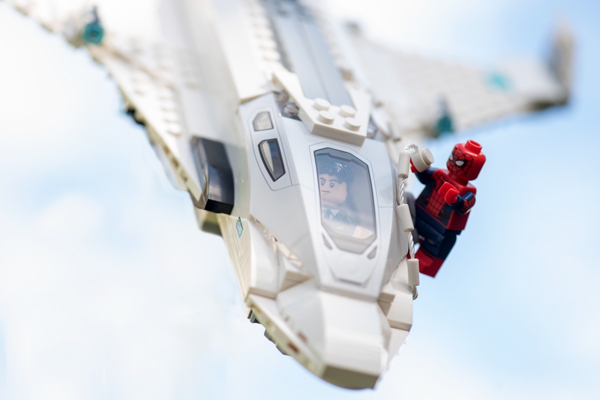 LEGO 'Spider-Man: Far from Home 'Stark Jet and the Drone Attack Review