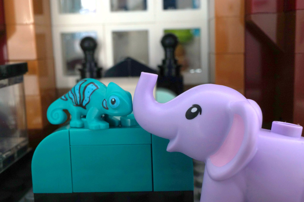 Little Elephant on Adventures: A LEGO Toy Photo Story