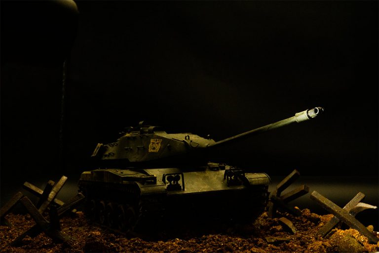 Behind the Scenes: Shooting a Model Tank at Night
