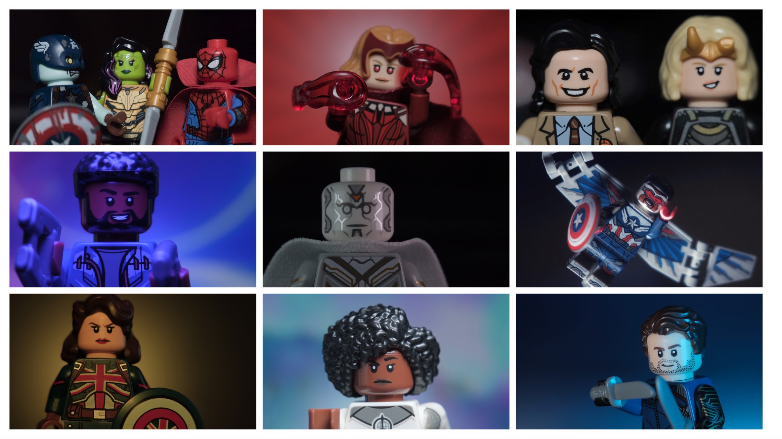 LEGO Marvel Minifigures Town green