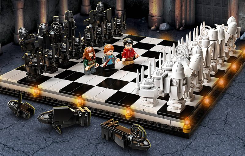 The Queen's Gambit: LEGO Harry Potter Wizard's Chess Brought to Life