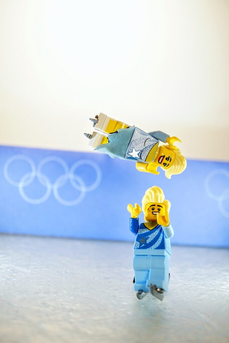 How to Make Olympic Ice for Your LEGO Minifigs - Toy Photographers
