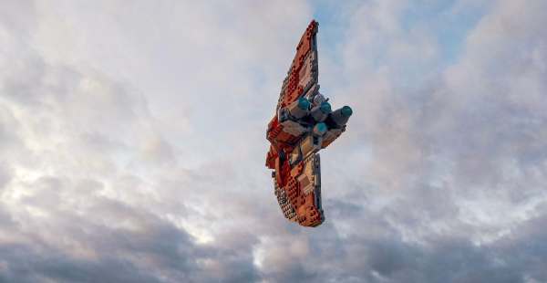 All aboard! Ahsoka Tano's T-6 Jedi Shuttle review - Toy Photographers