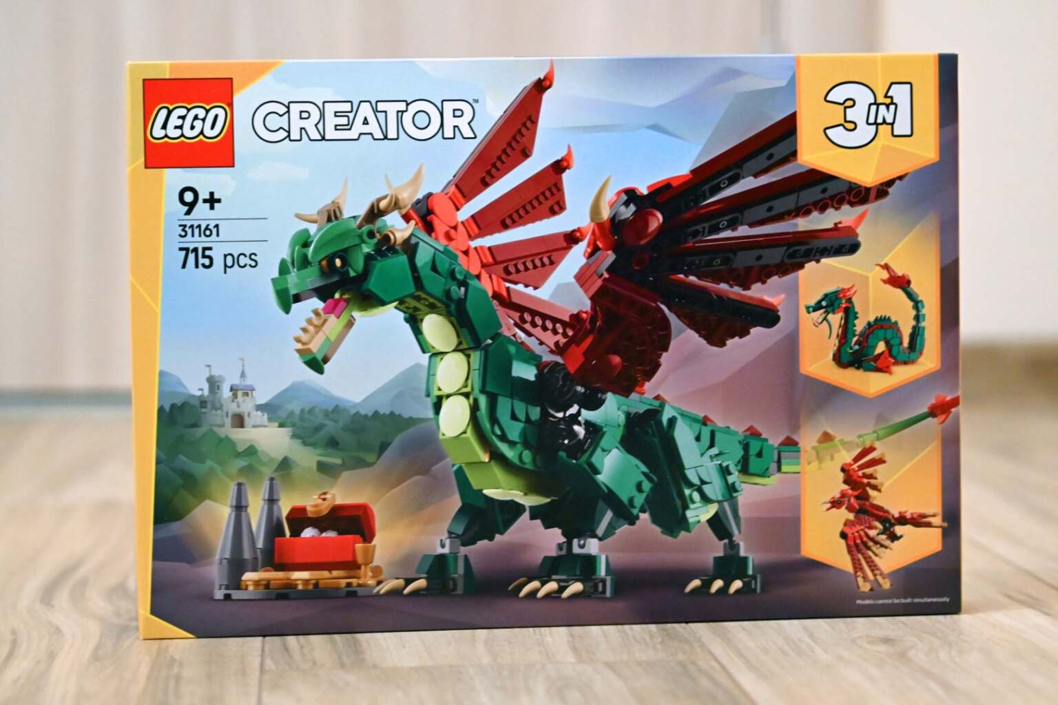 LEGO Creator 3-in-1 Medieval Dragon (31161) Review - Toy Photographers